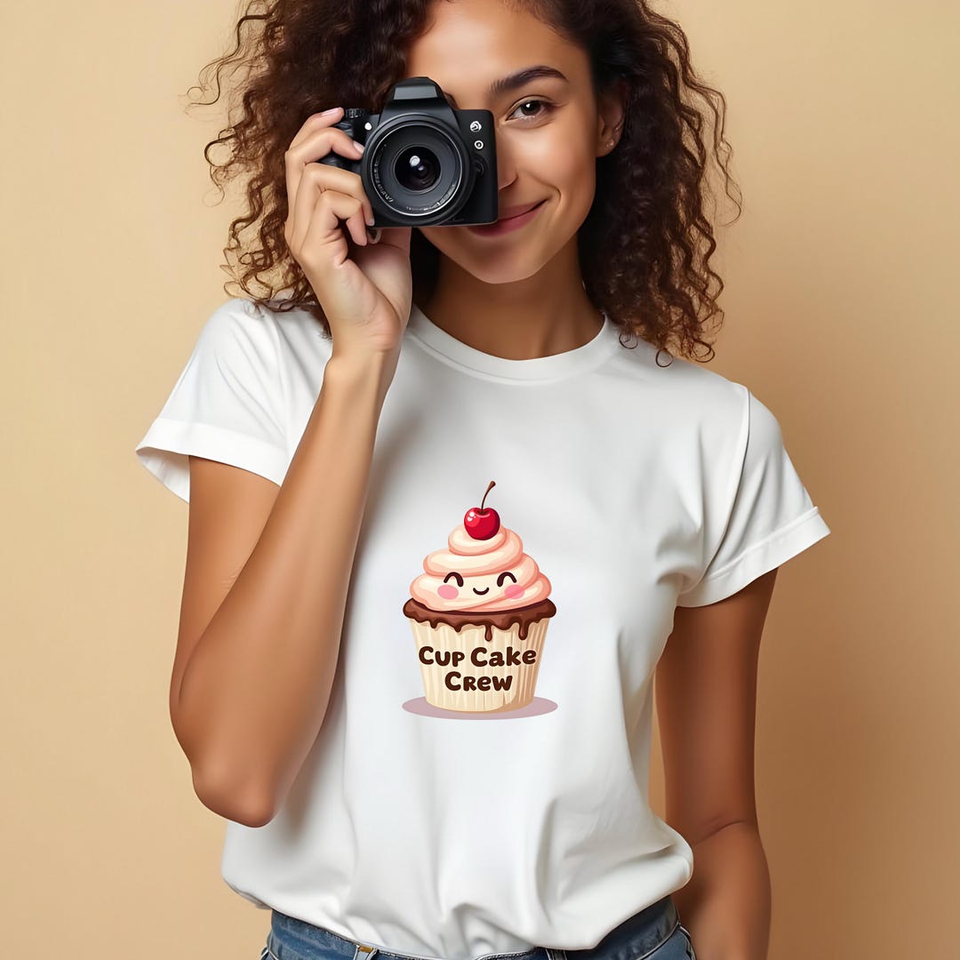 Cup Cake Crew | Cute Cupcake Clipart | Kawaii Dessert Art | Bakery ...