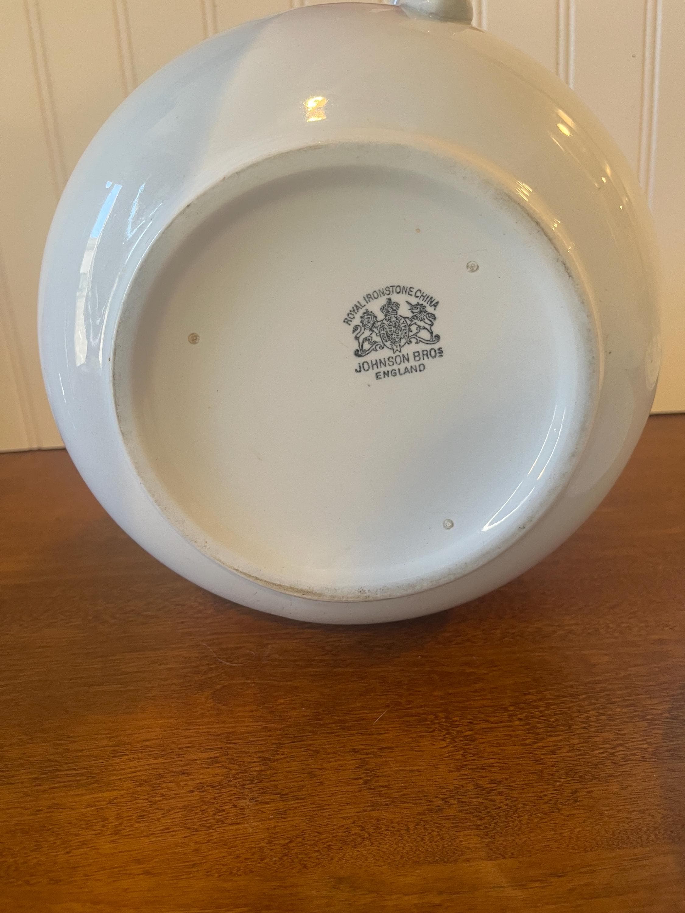 Royal Ironstone China Johnson Bros England Chamber Pot W/ Lid - Etsy