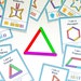 Popsicle Stick Shapes Preschool Printable Digital Instant Download ...