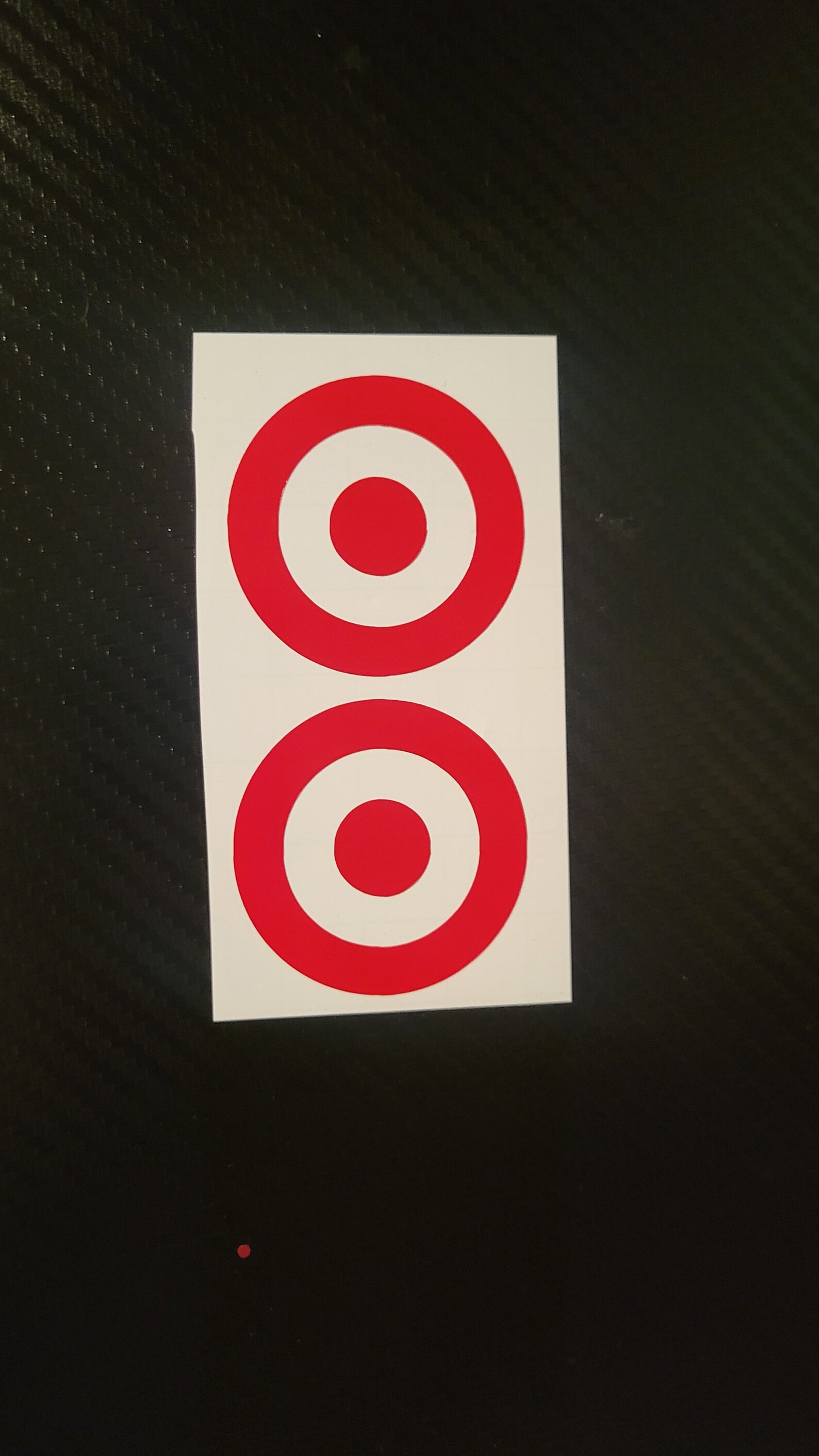 Bullseye Vinyl Decal - Etsy