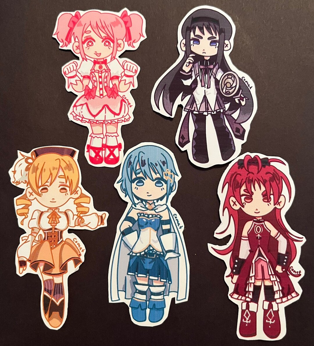 Puella Magi Madoka Magica Vinyl Stickers - Etsy