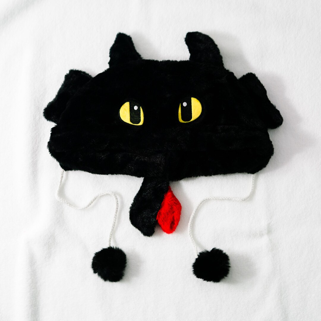 Toothless Hat Lightfury Cozy Plush Hat How to Train Your Dragon HTTYD ...
