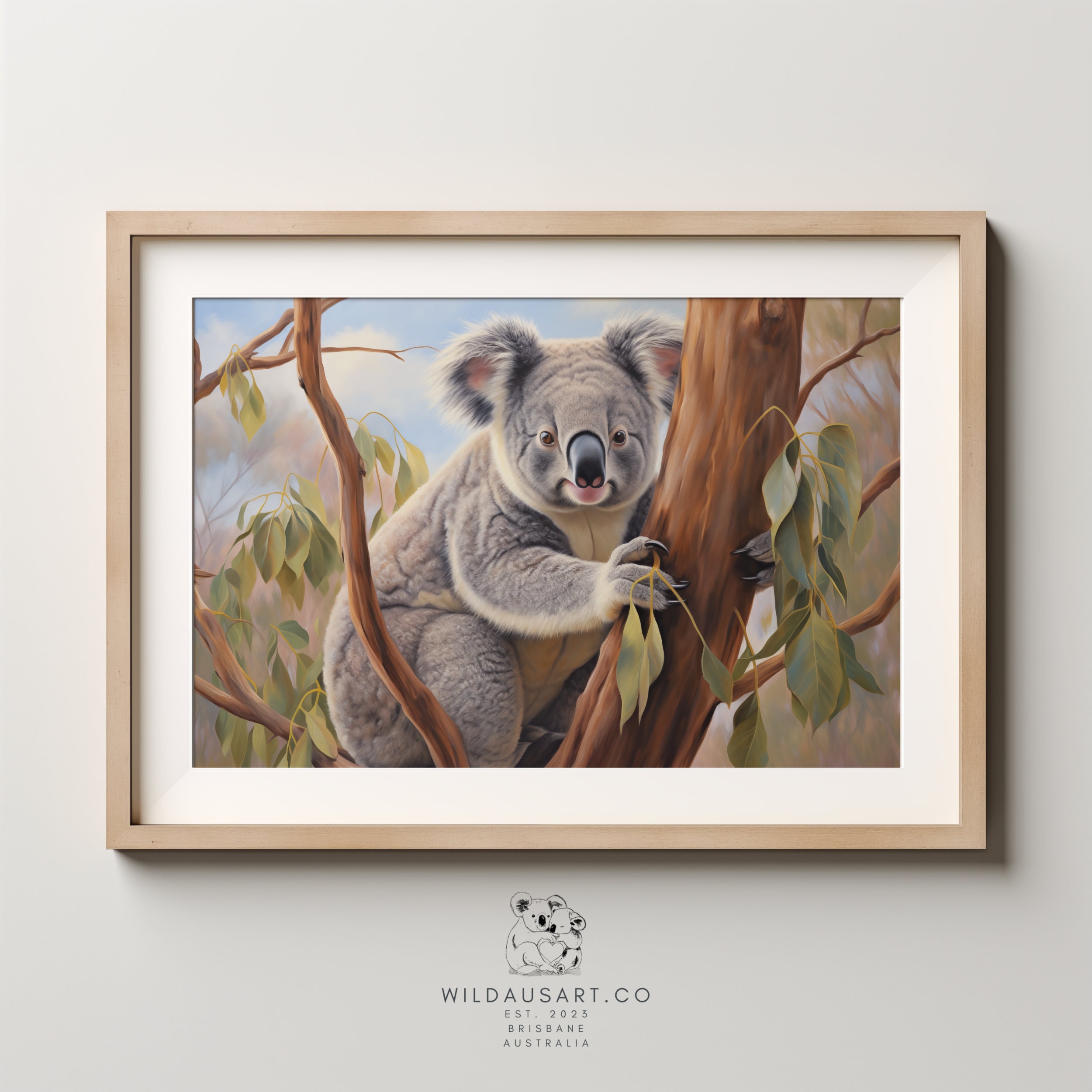 Printable Digital Download - Australian Landscape "koala Collection ...