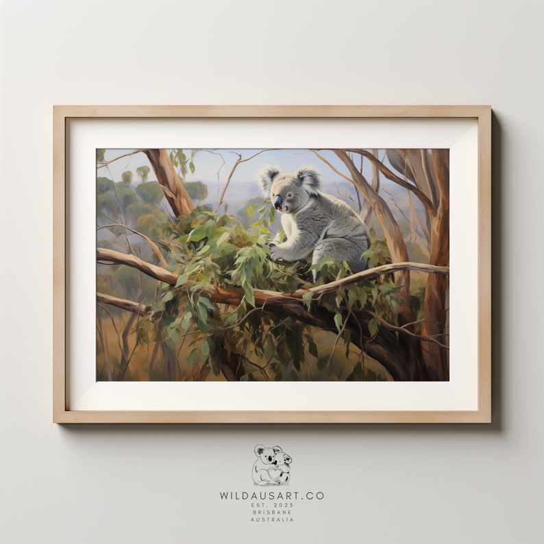 Printable Digital Download - Australian Landscape "koala Collection ...