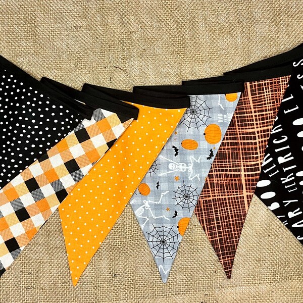 Halloween Bunting - Etsy