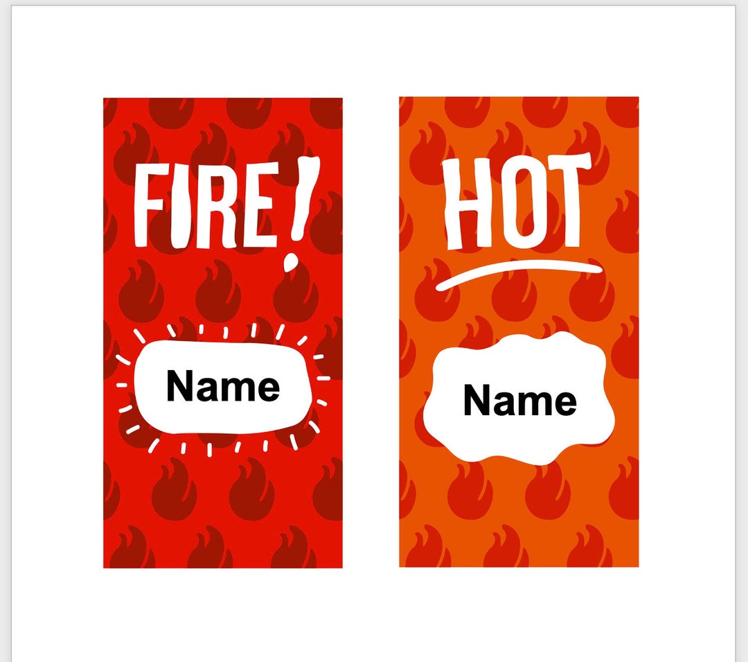 Taco Bell Sauce RA Door Decs - Etsy
