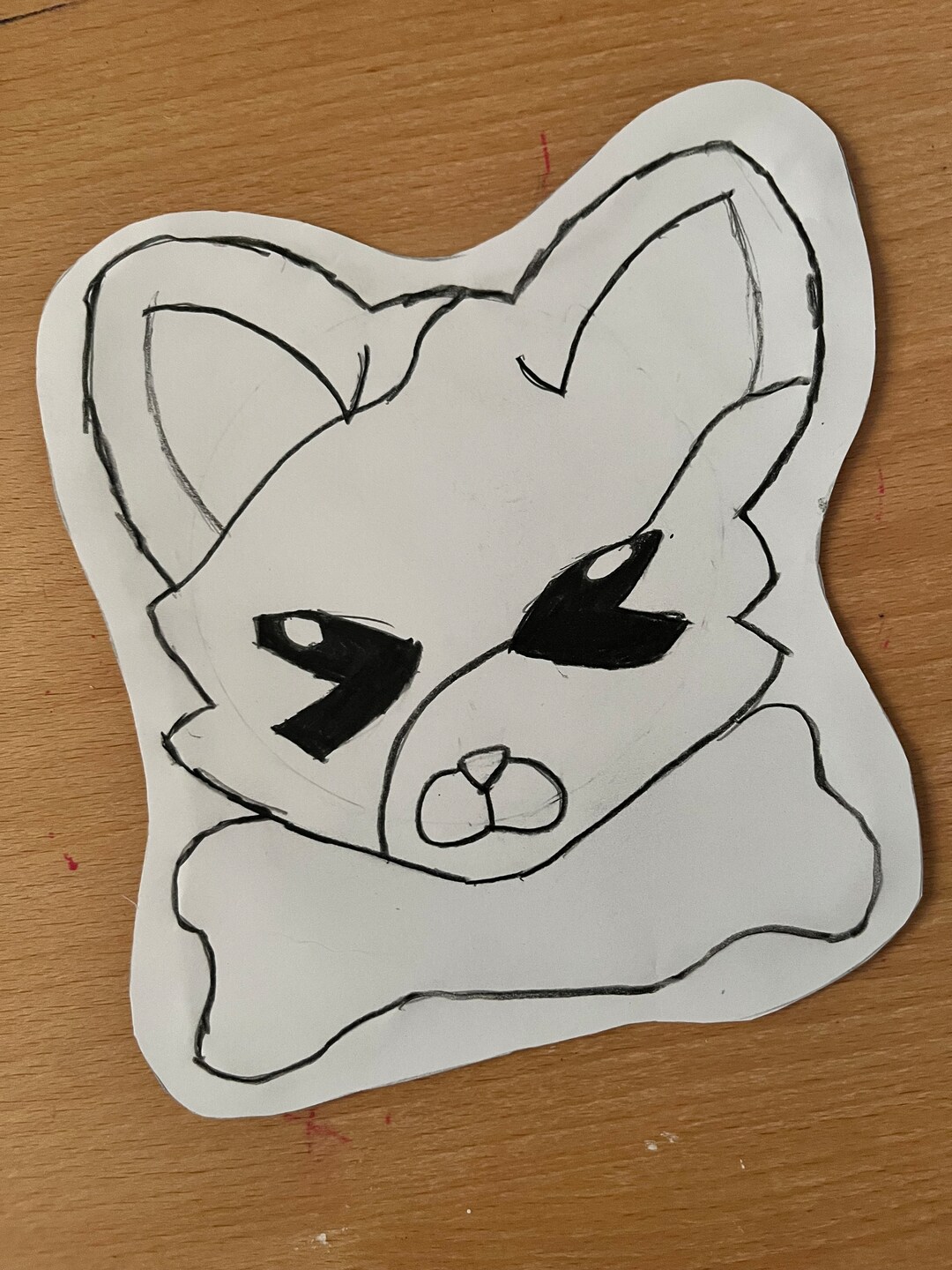 Custom Fursuit Badge Outline - Etsy