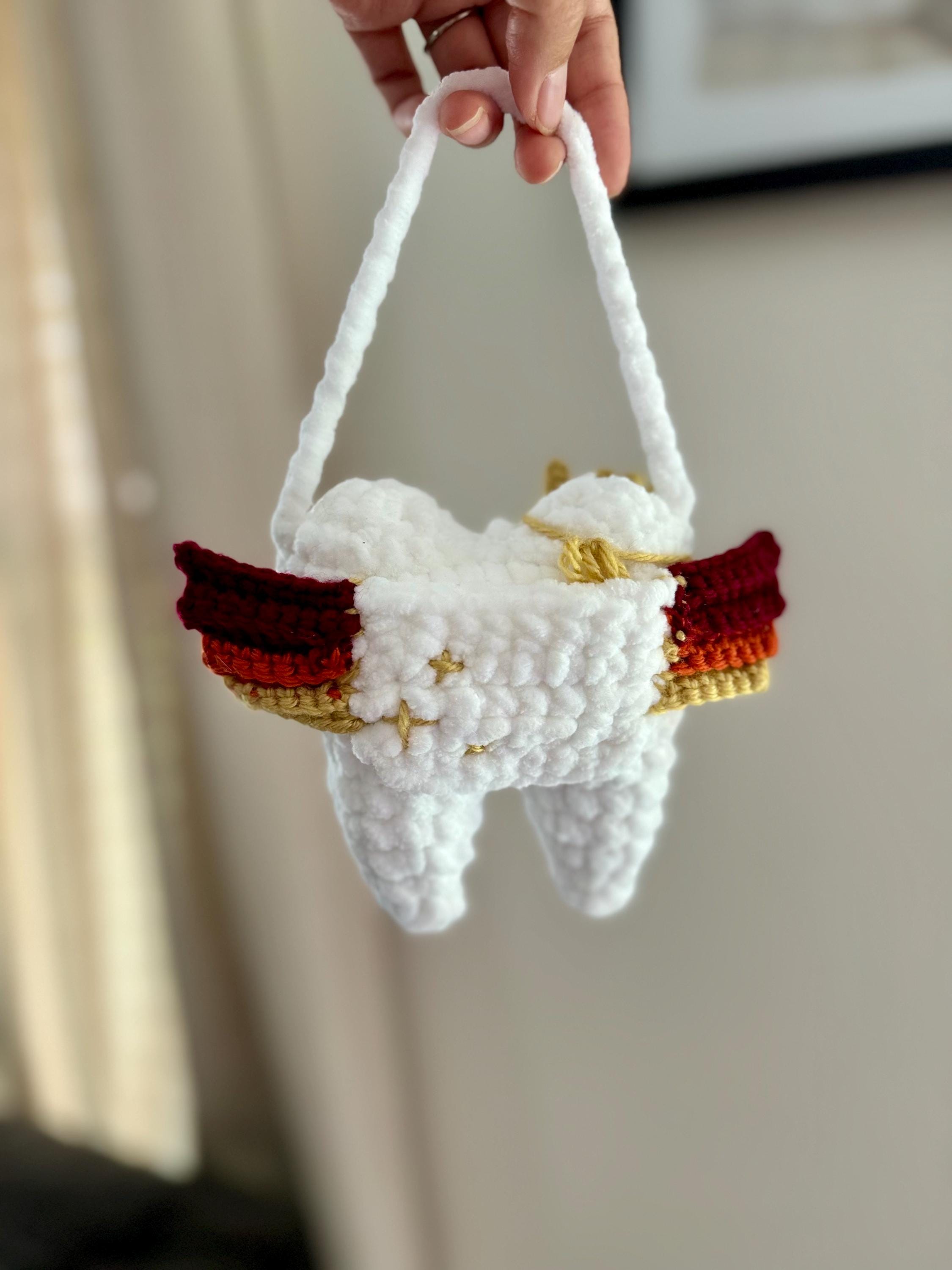 Crochet Tooth Fairy Pillow Pattern Tooth Fairy Note Tooth Fairy ...