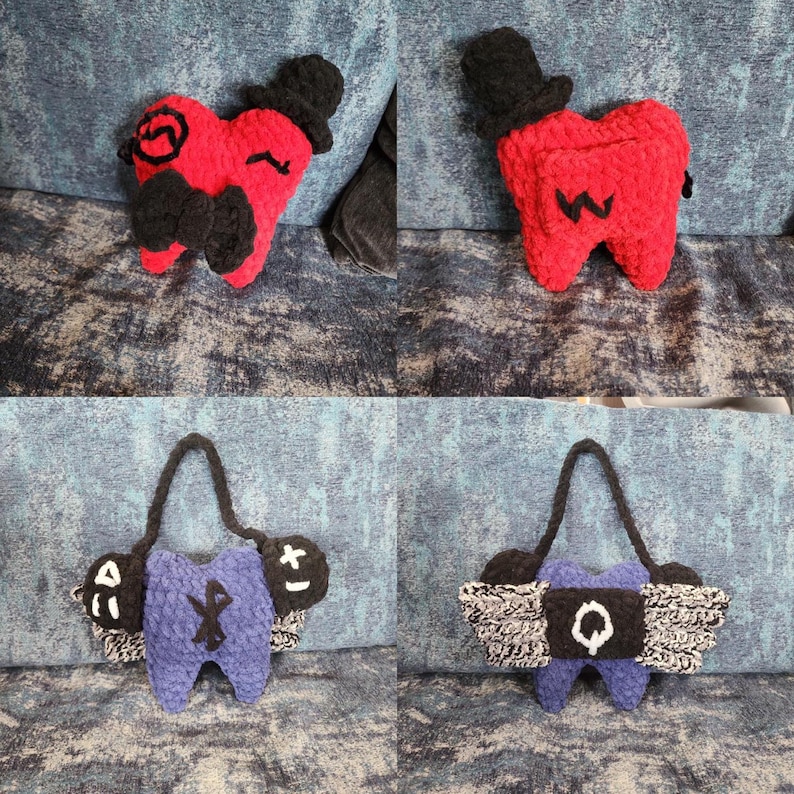 Crochet Tooth Fairy Pillow Pattern | Tooth Fairy Note | Tooth Fairy ...