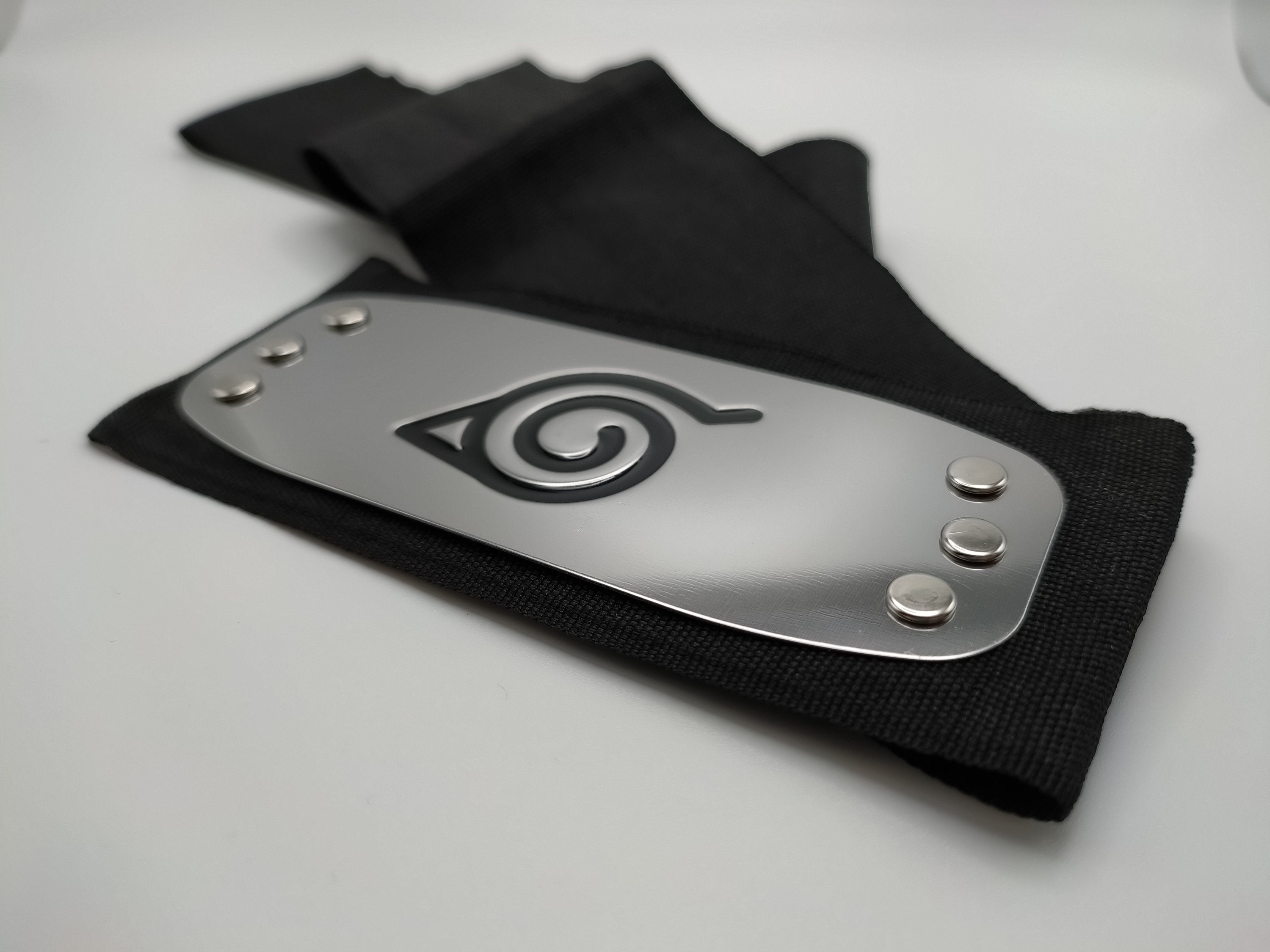 Naruto Cosplay Headband Authentic Metal Ninja Gear for Anime Fans ...