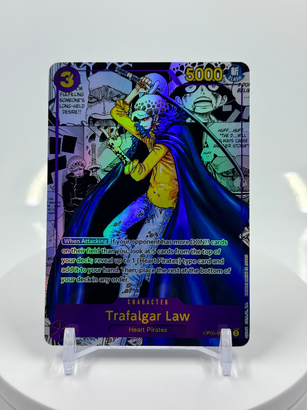 Trafalgar Law OP05-069 proxy - Etsy