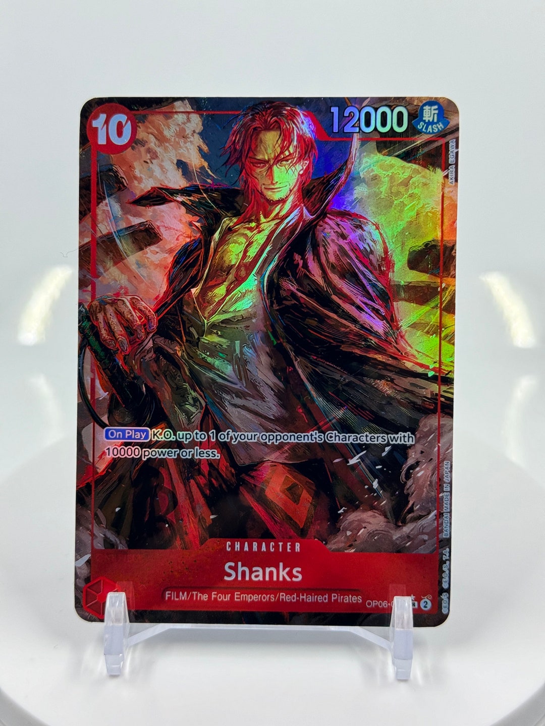 Shanks OP06-007 proxy - Etsy