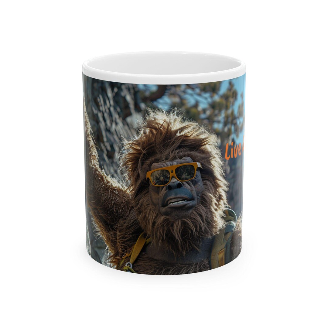 Amazing Rock Climbing 'squatch a.k.a. Bigfoot Mug - Etsy