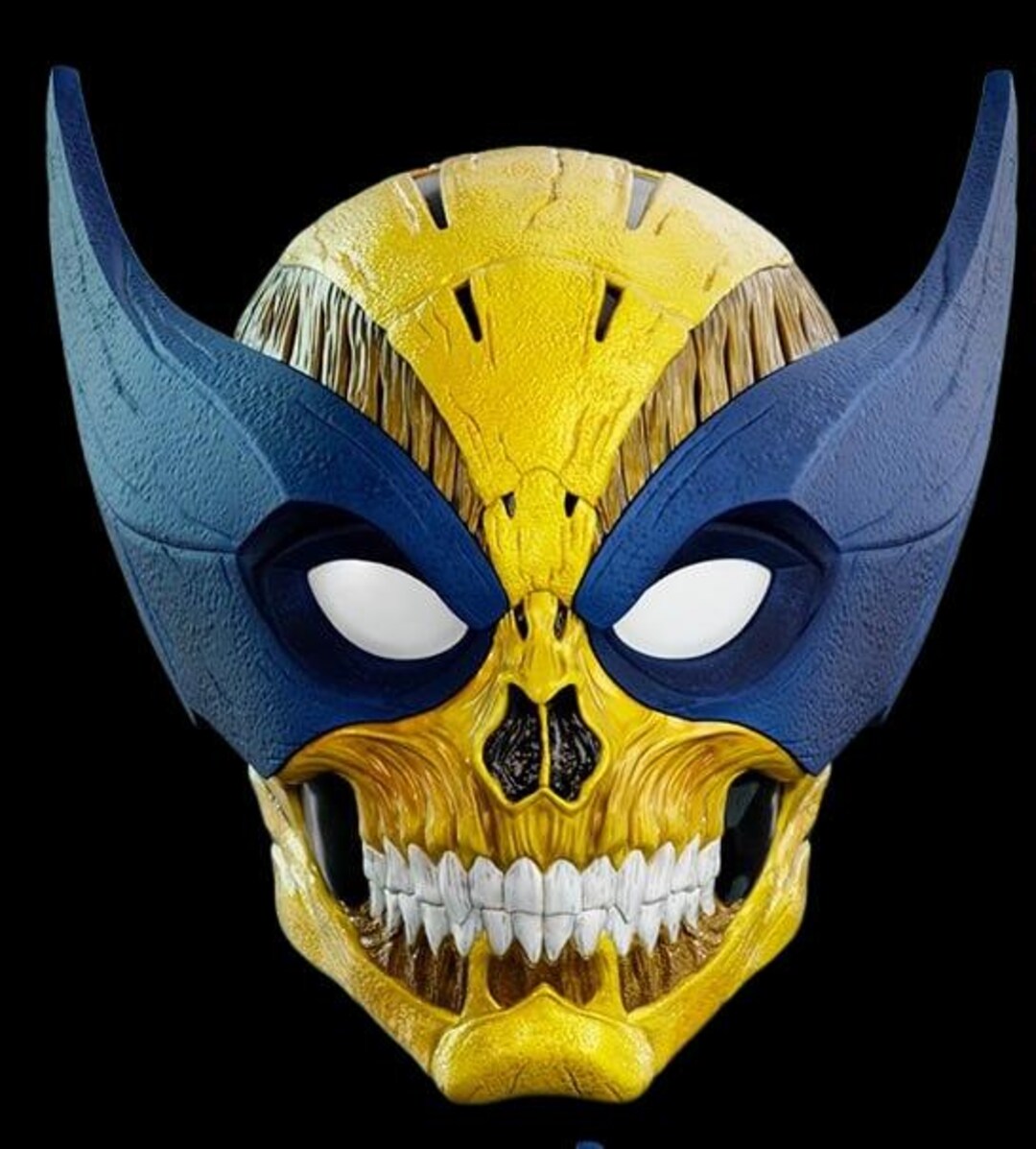 Skull Wolverine Helmet Cosplay Prop/ 3d Printed Raw Cosplay Prop/custom ...