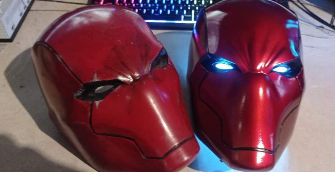 Redhood Helmet Cosplay Prop/ 3d Printed Raw Cosplay Prop/custom Cosplay ...