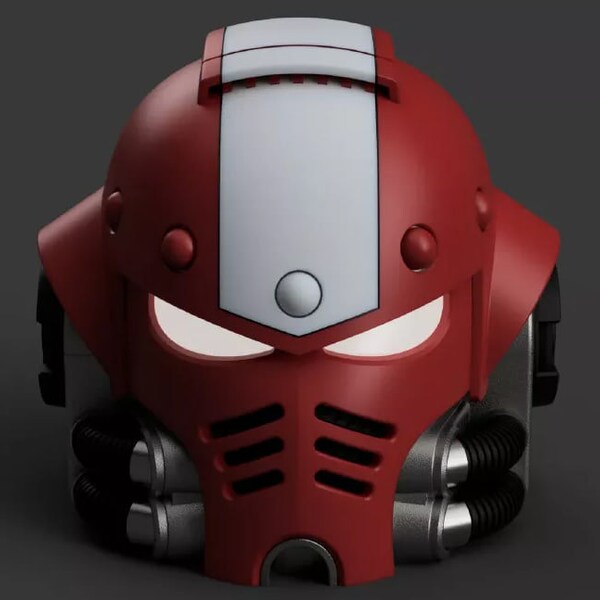Space Marine Helmet Prop - Etsy