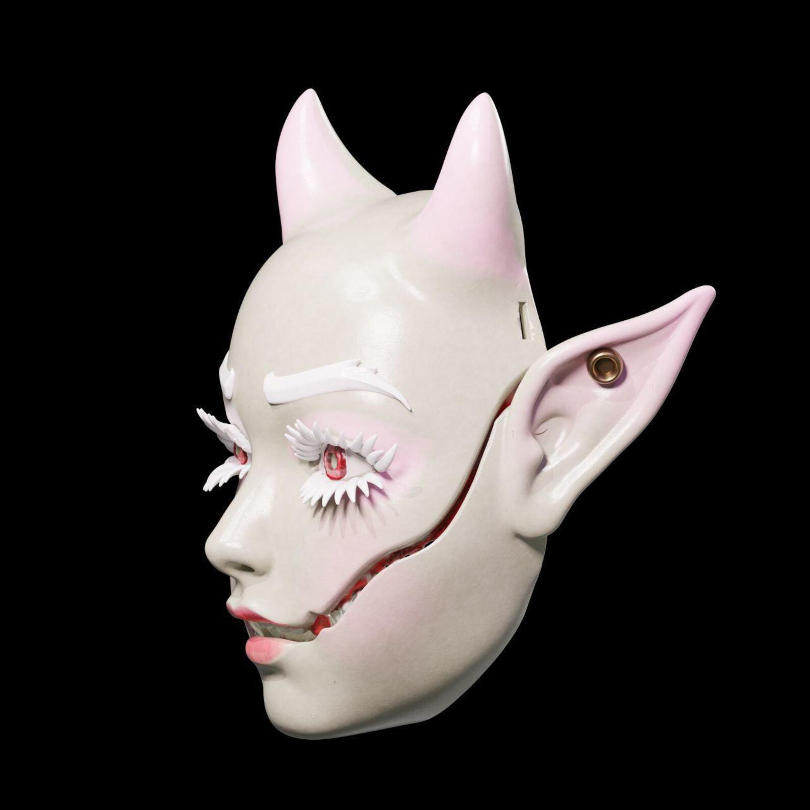 Doll Mask Cosplay Prop/ 3d Printed Raw Cosplay Prop/custom Cosplay Mask ...
