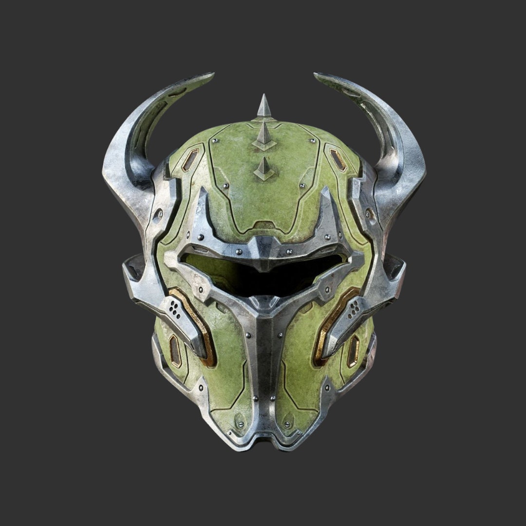Sentinel Doom Helmet Cosplay Prop/ 3d Printed Raw Cosplay Prop/custom ...