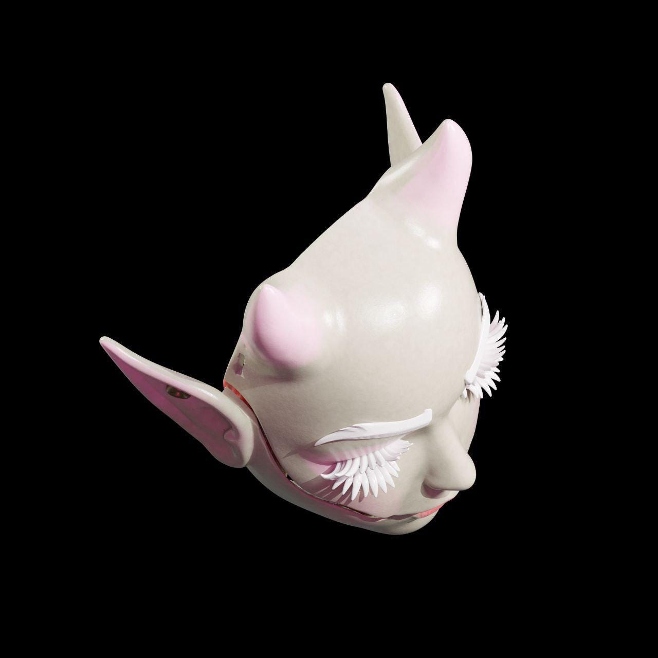 Doll Mask Cosplay Prop/ 3d Printed Raw Cosplay Prop/custom Cosplay Mask ...