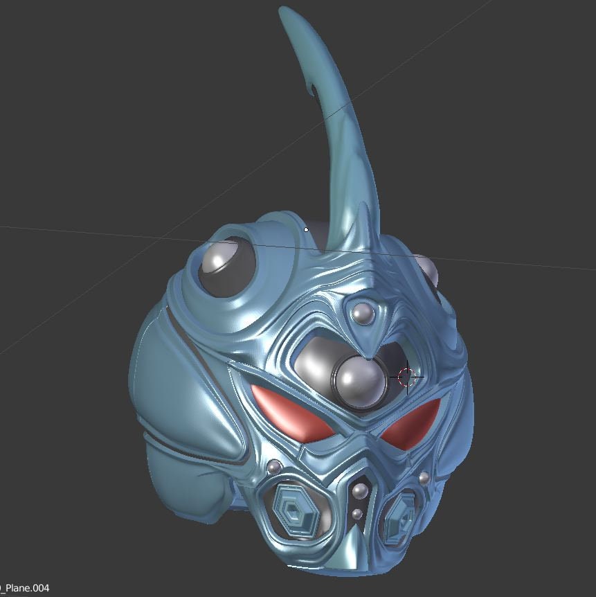 Guyver Helmet Cosplay Prop/ 3d Printed Raw Cosplay Prop/custom Cosplay ...