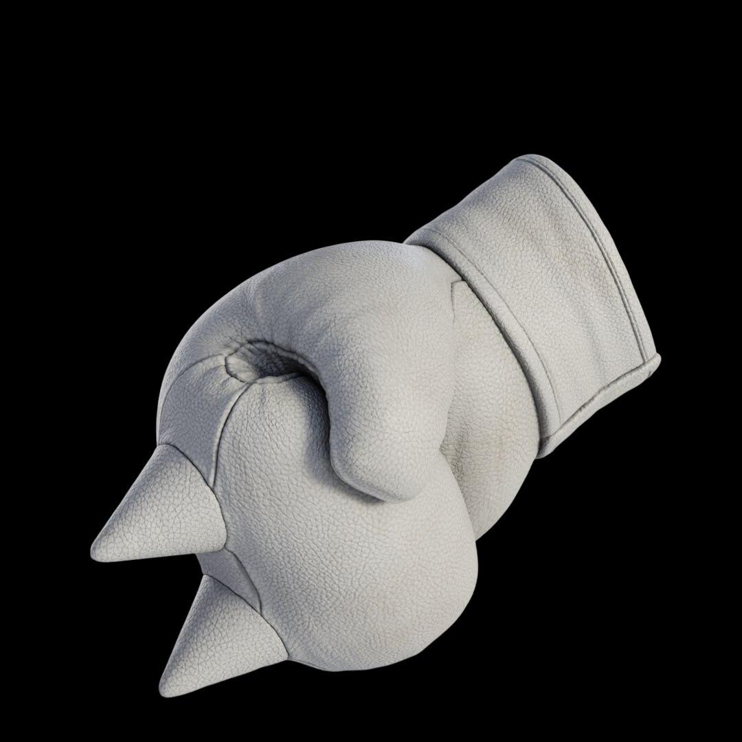 Knuckles Gauntlets Commission Cosplay Props Custom Order - Etsy