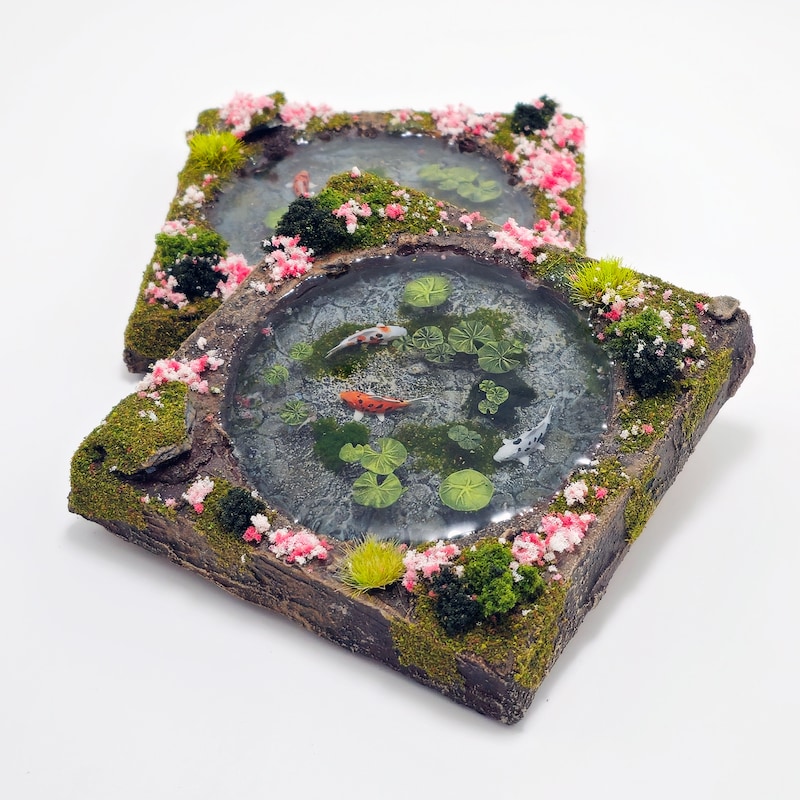 Mini Koi Resin - Etsy