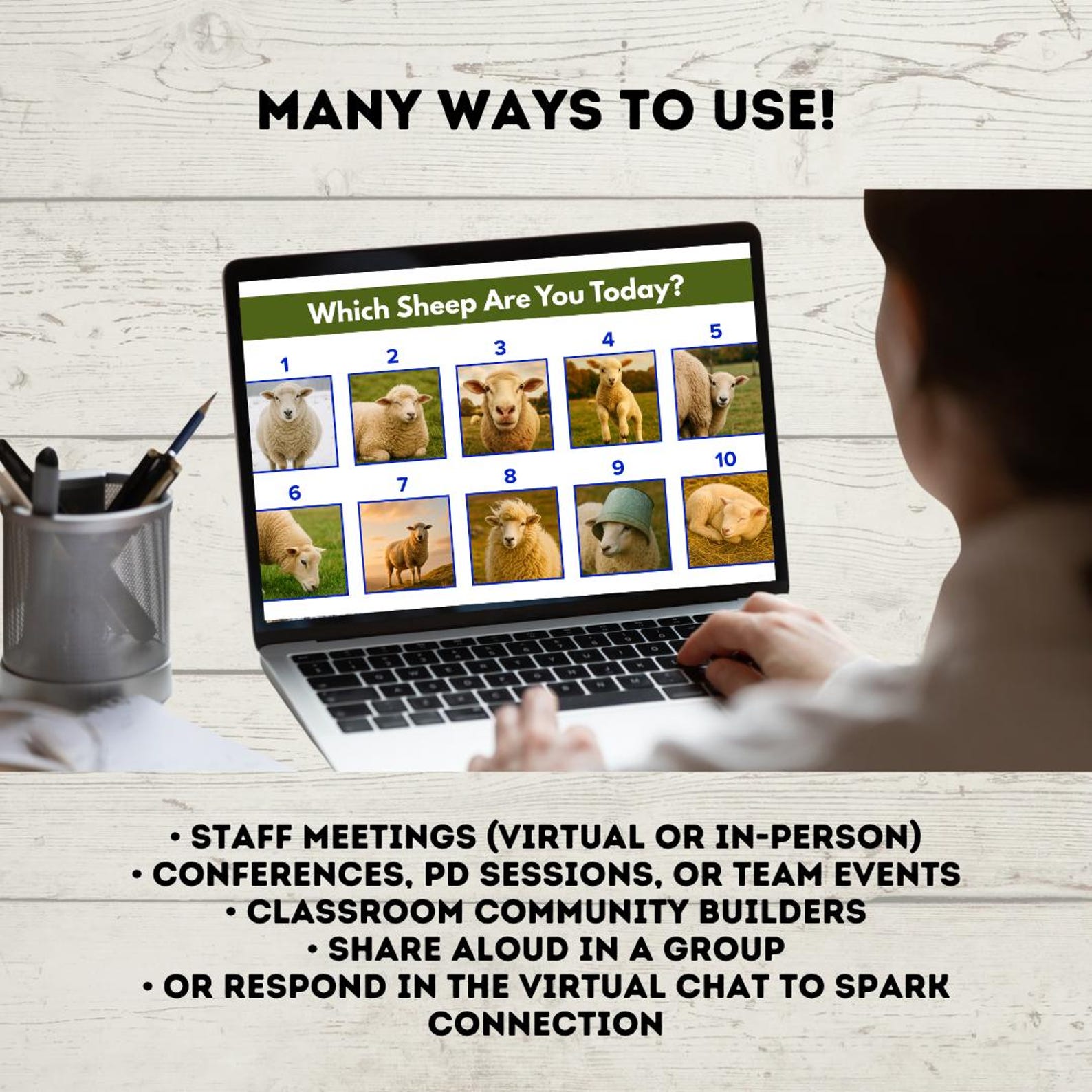 Which Sheep Are You Today? | Fun Barnyard Animal Icebreaker Slide for ...