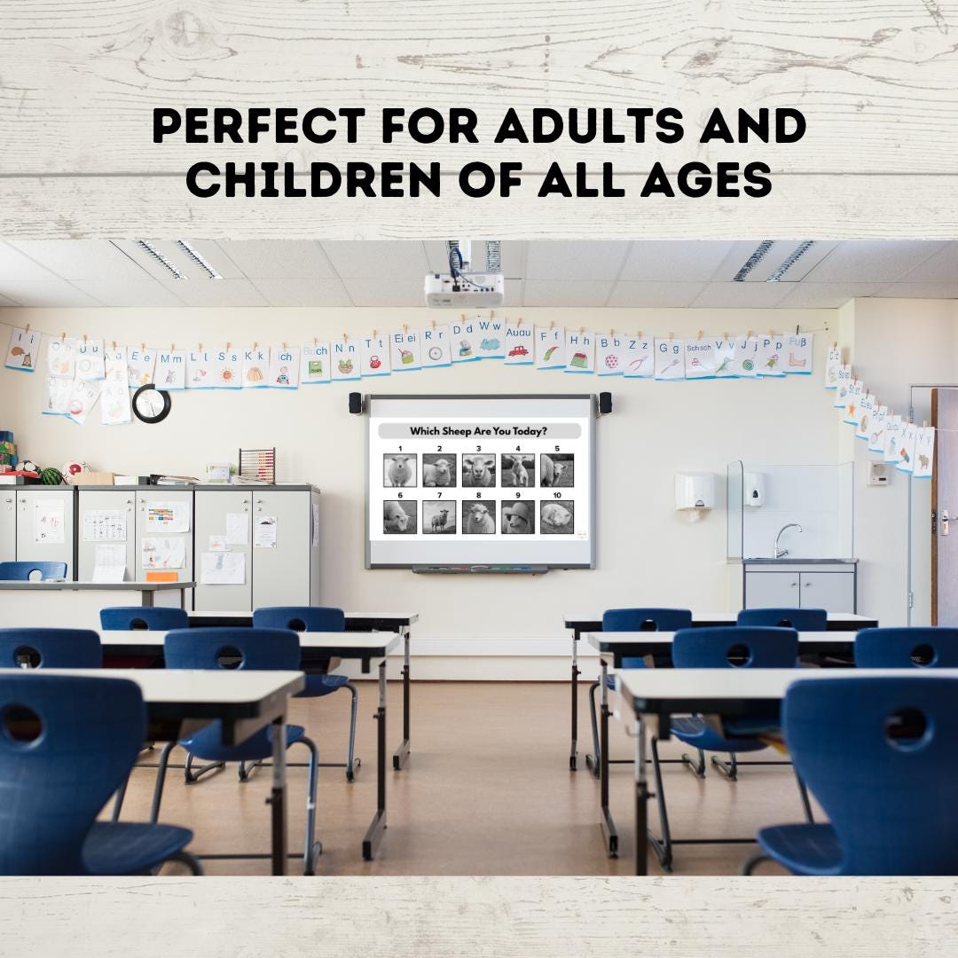 Which Sheep Are You Today? | Fun Barnyard Animal Icebreaker Slide for ...