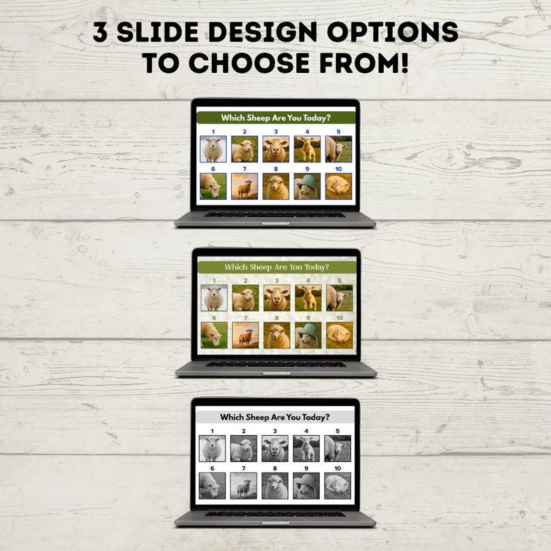 Which Sheep Are You Today? | Fun Barnyard Animal Icebreaker Slide for ...