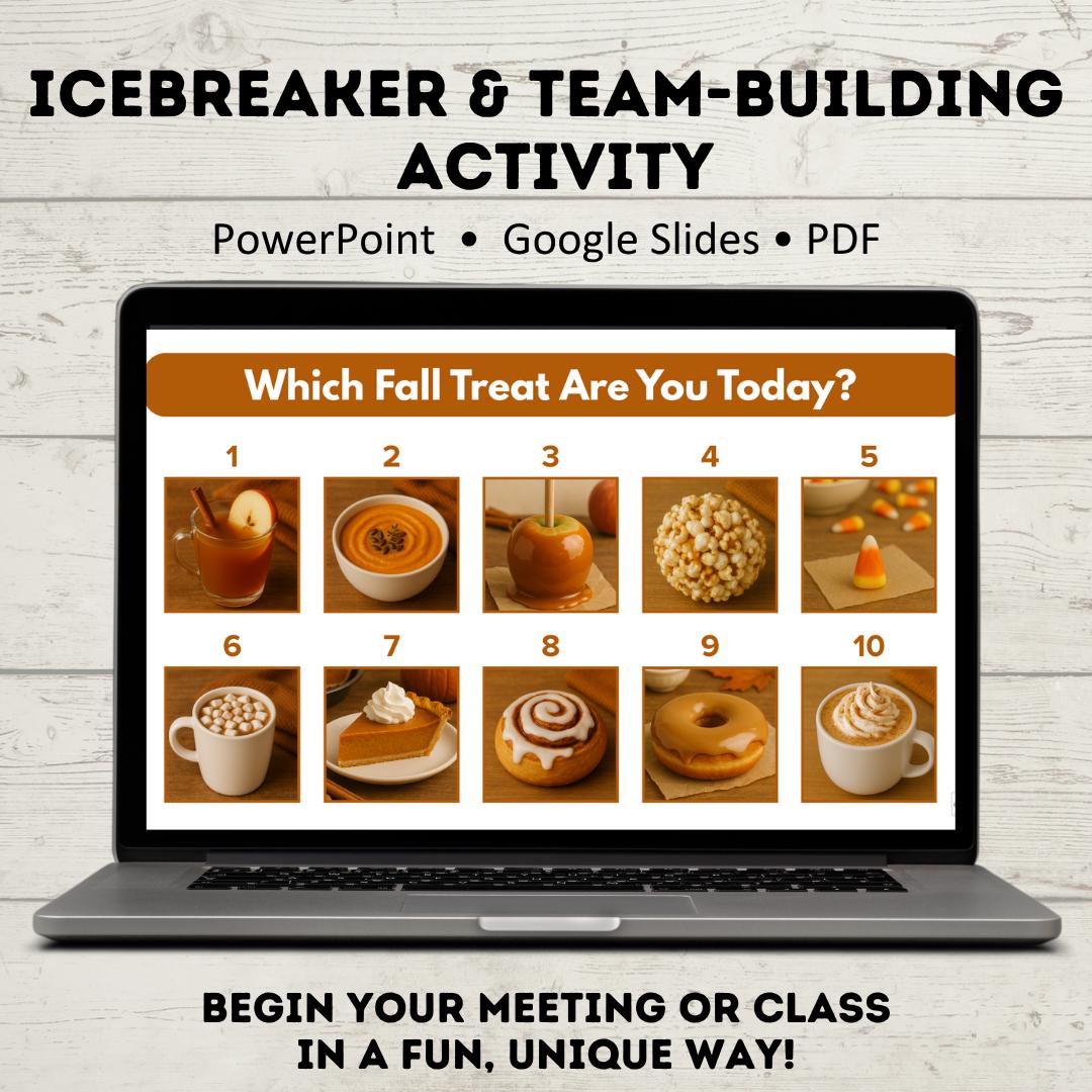 Fall Icebreaker Slide: Cozy Mood Check Activity (google Slides ...