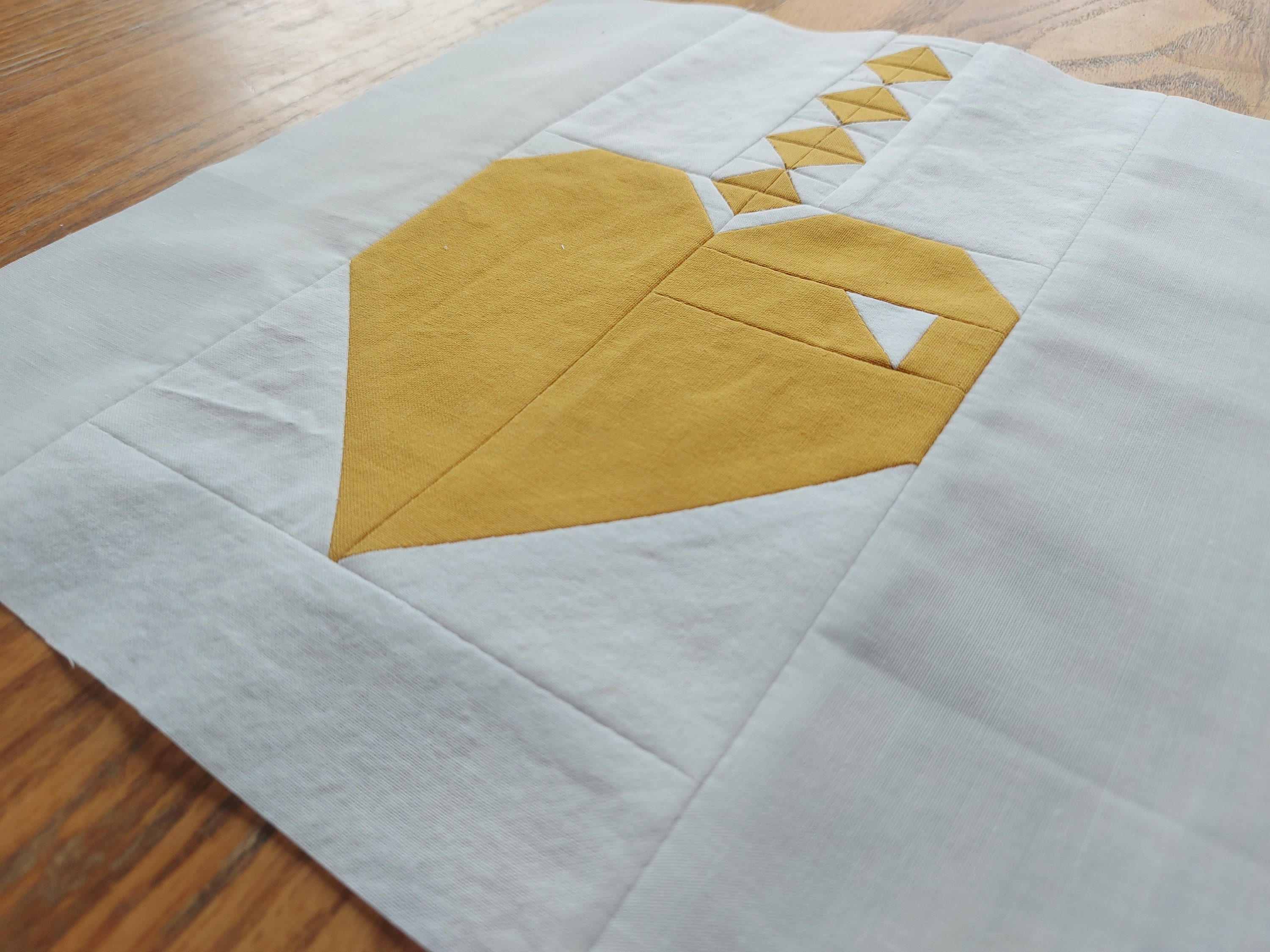 Heart Shaped Locket PDF Quilt Block Pattern - Etsy