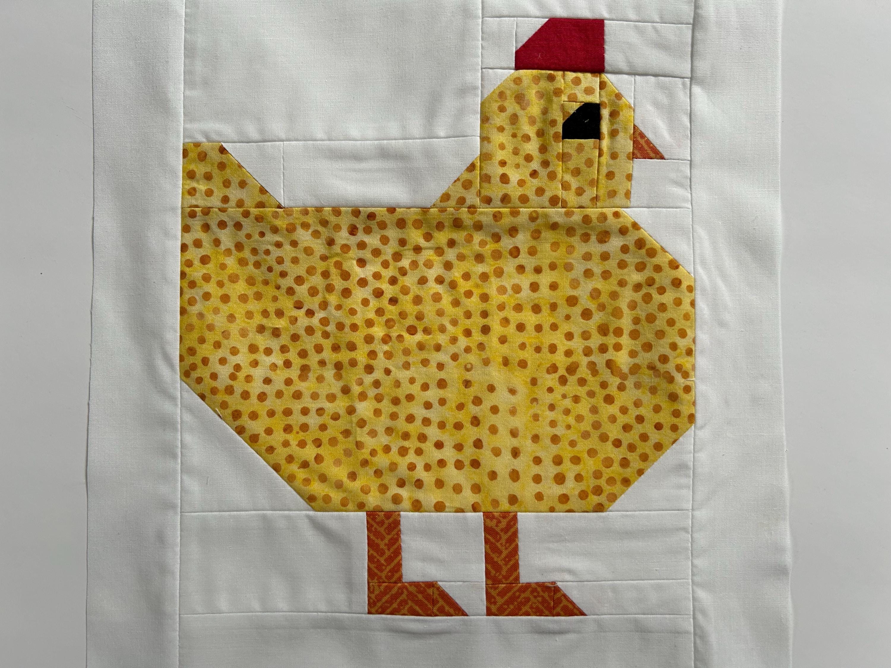 Chicken PDF Quilt Block Pattern - Etsy