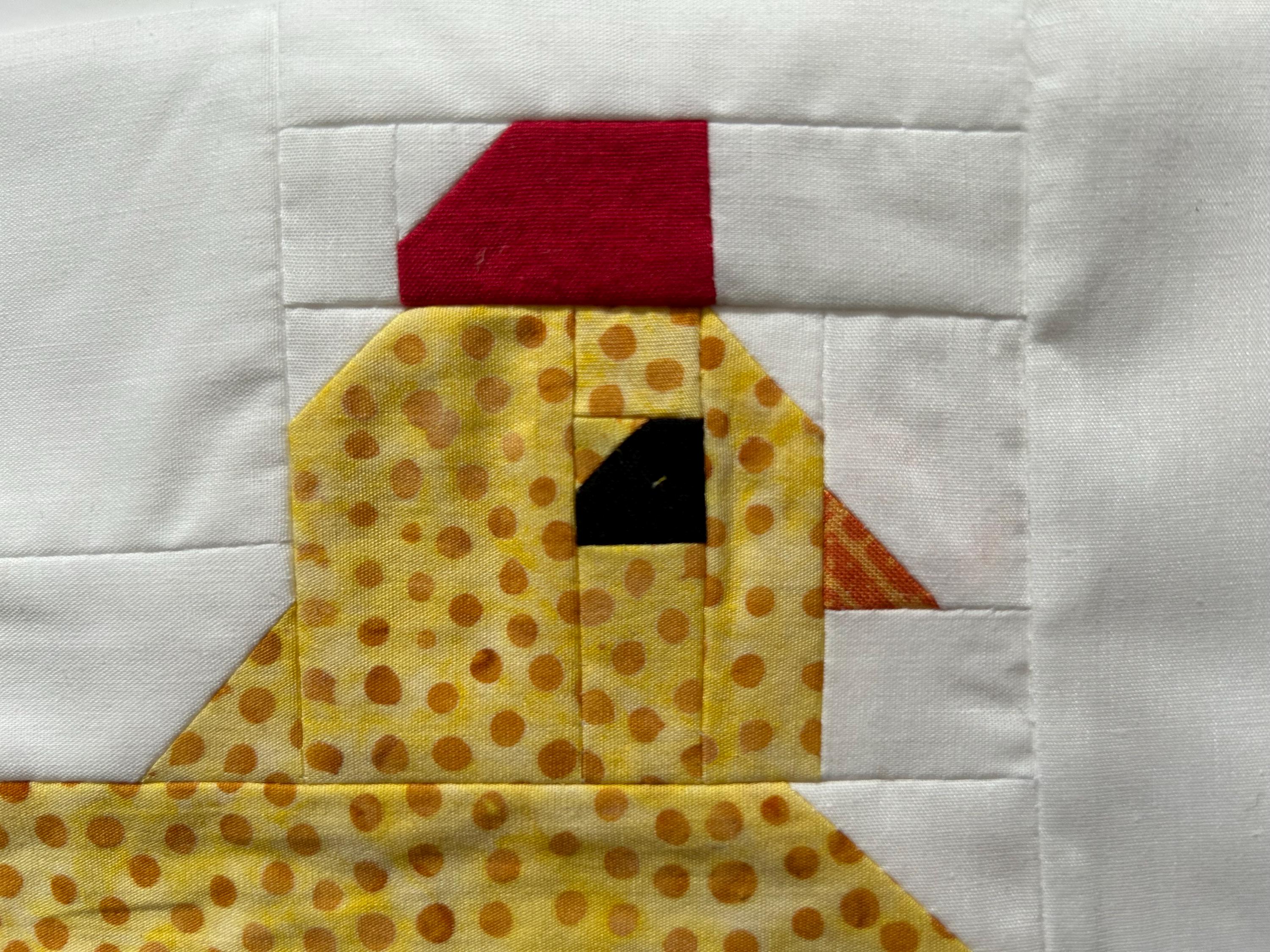 Chicken PDF Quilt Block Pattern - Etsy