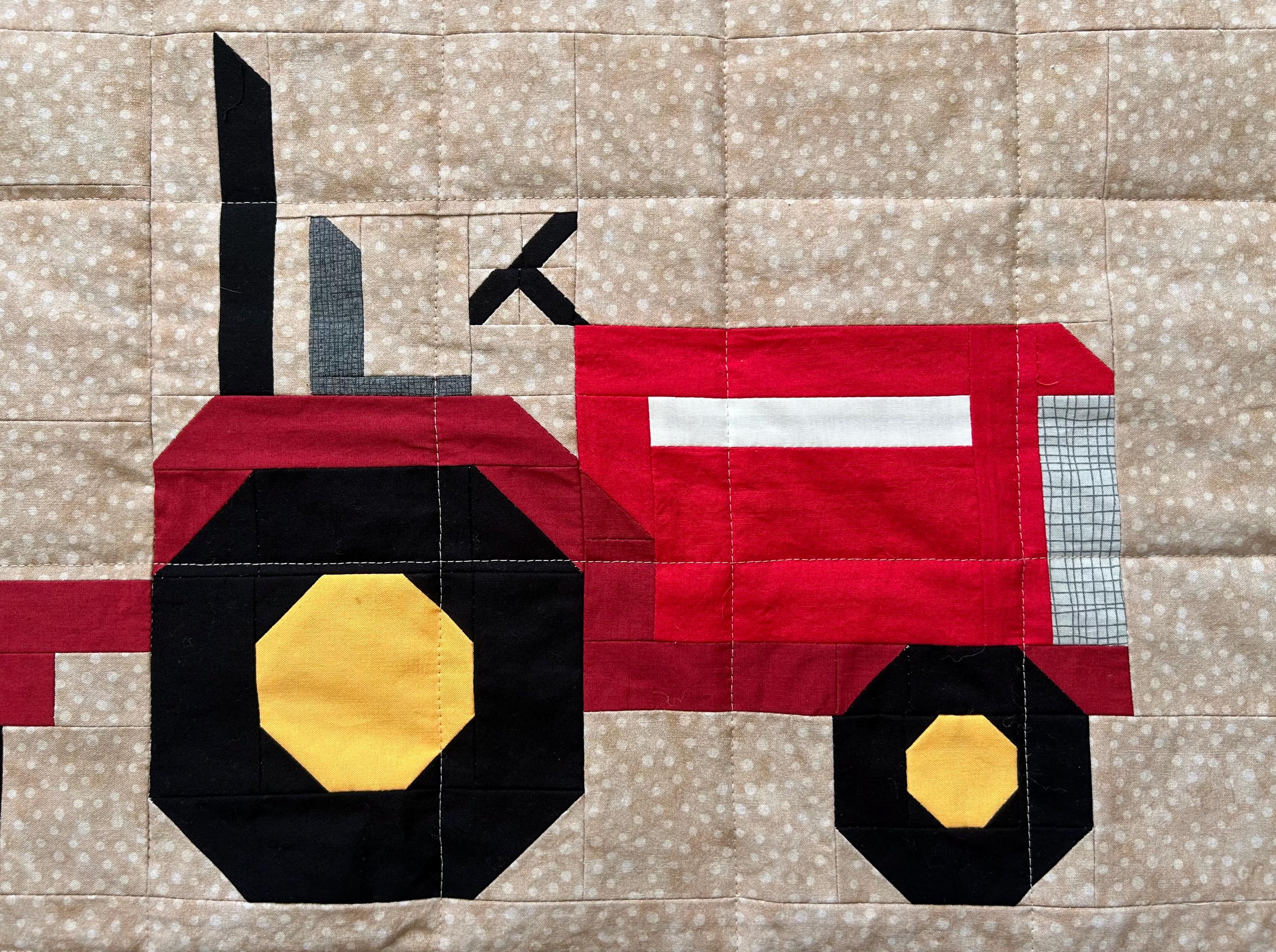 Tractors PDF Crib Quilt Pattern - Etsy