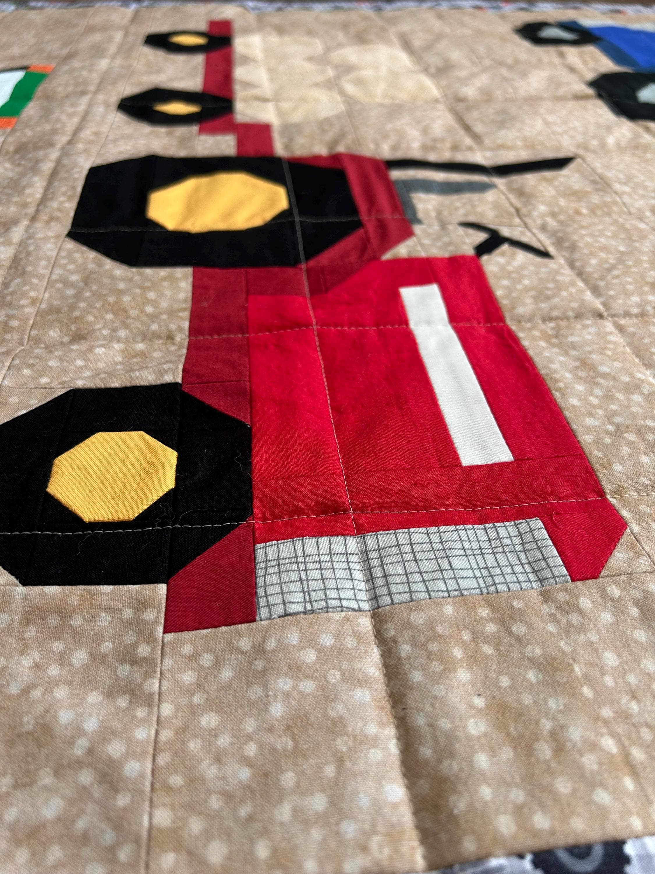 Tractors PDF Crib Quilt Pattern - Etsy