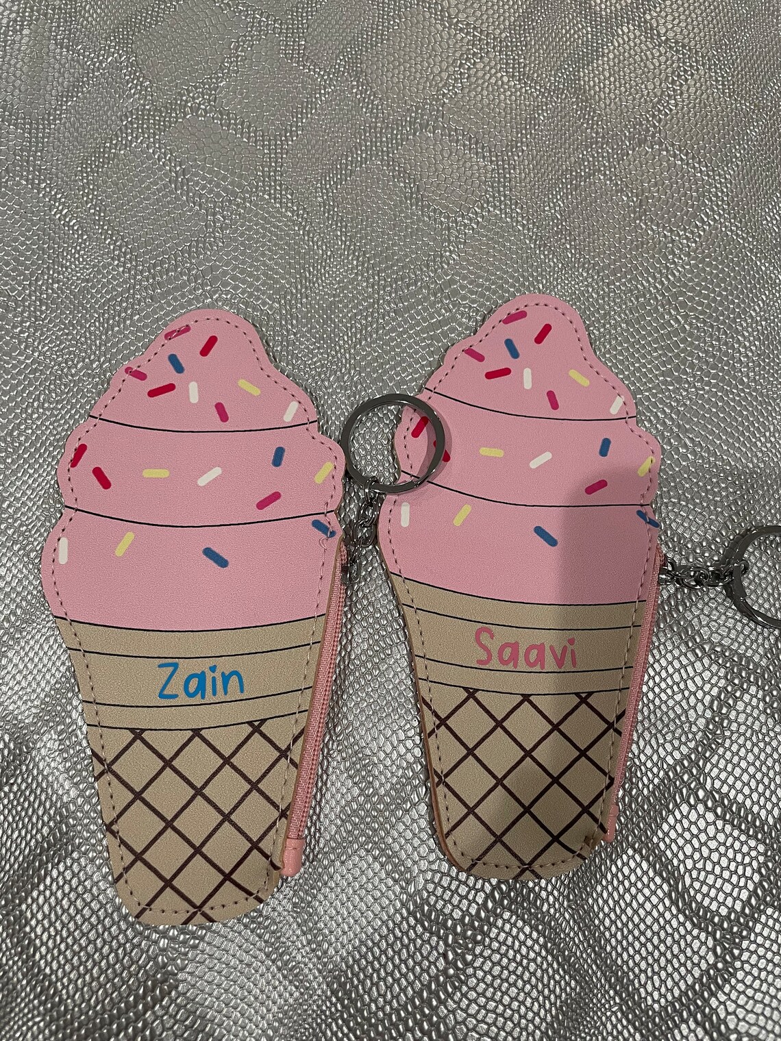 Personalized Ice Cream Wallet With Name - Etsy