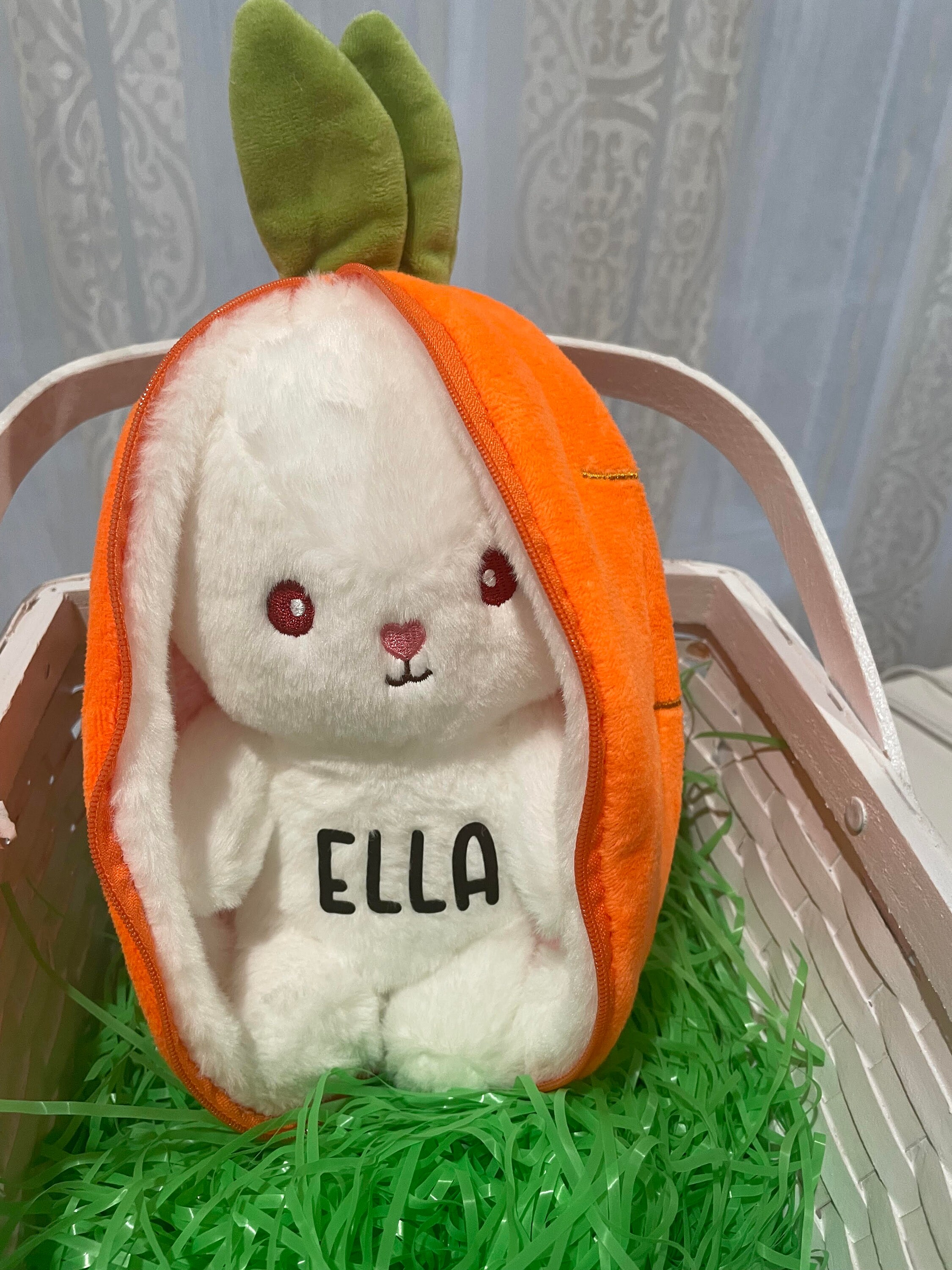 Plush Bunny Rabbits That Transform From the Carrot Perfect for Easter ...
