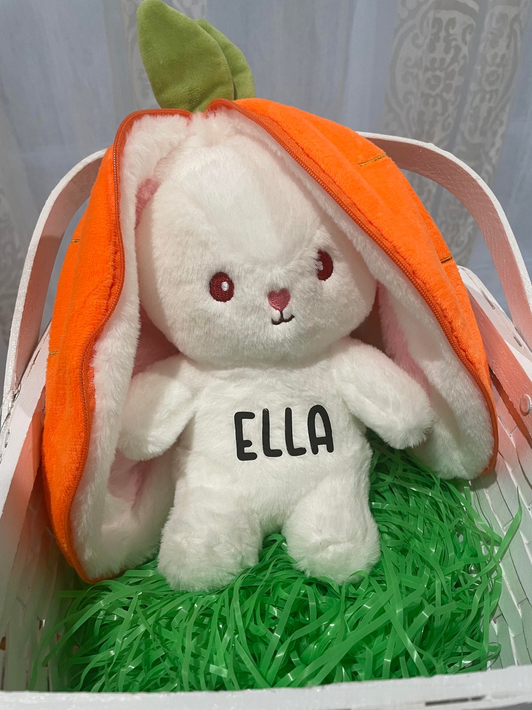 Plush Bunny Rabbits That Transform From the Carrot Perfect for Easter ...