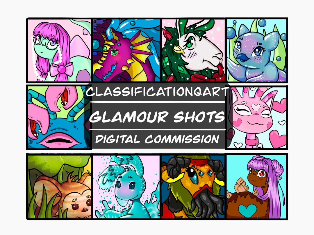 Neopets Glamour Shots Icon Commission - Etsy