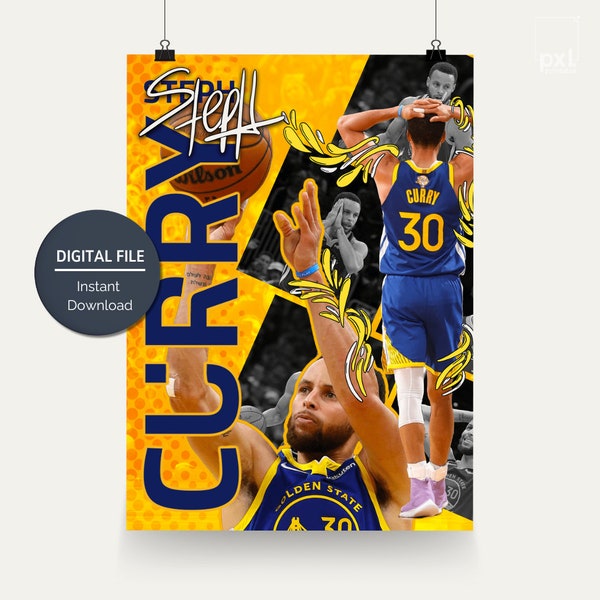 Stephen Curry - Etsy