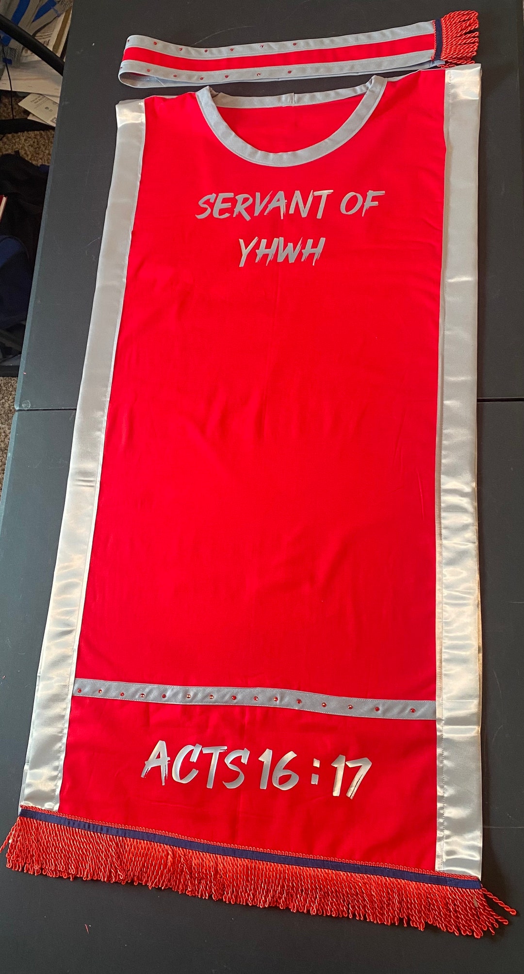 Servant of YHWH Hebrew Israelite Garment W/ Mitre - Etsy