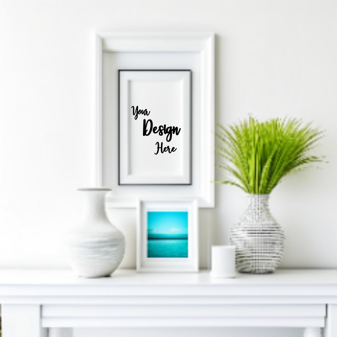 Frames Mockup, Frame Mockup Set, Mock up Bundle, Picture Frame Mockup ...