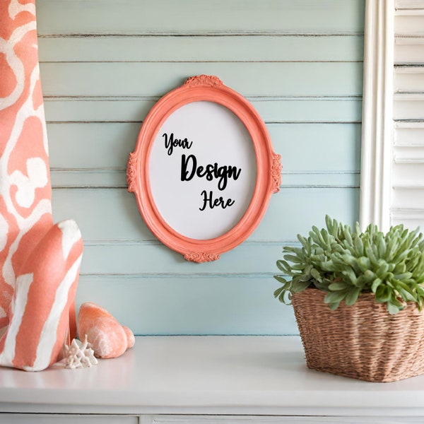 Coral Frame - Etsy