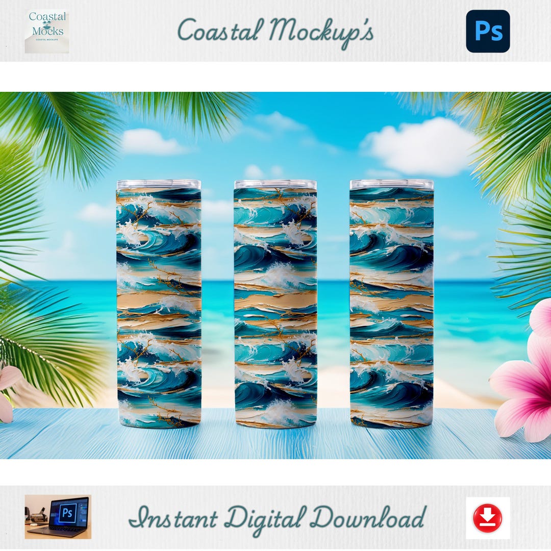Tumbler Mockup Bundle, PSD Tumbler Mockup Bundle, PSD Tumbler Wrap ...