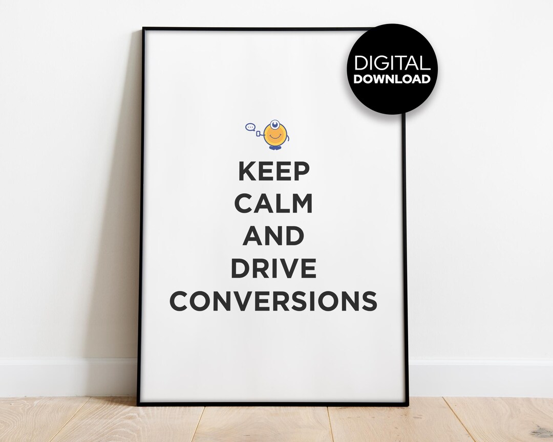 Keep Calm and Drive Conversions, Office Keep Calm Poster, Office Print ...