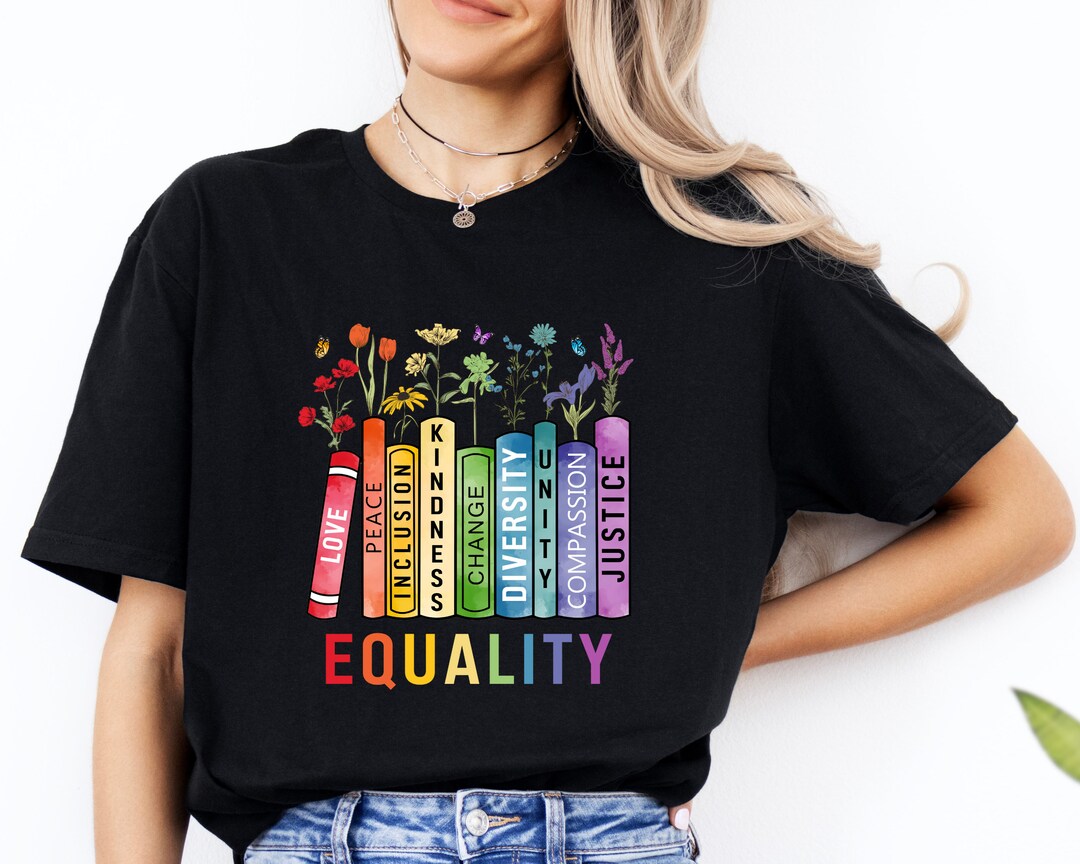 Equal Rights Shirt, Equality Shirt, Social Justice Shirt, Equality ...
