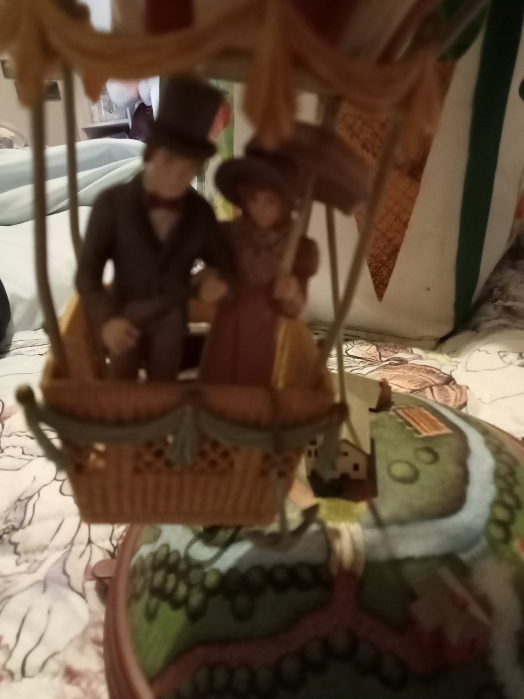 Rare Enesco the Balloon Ride Musical Display - Etsy