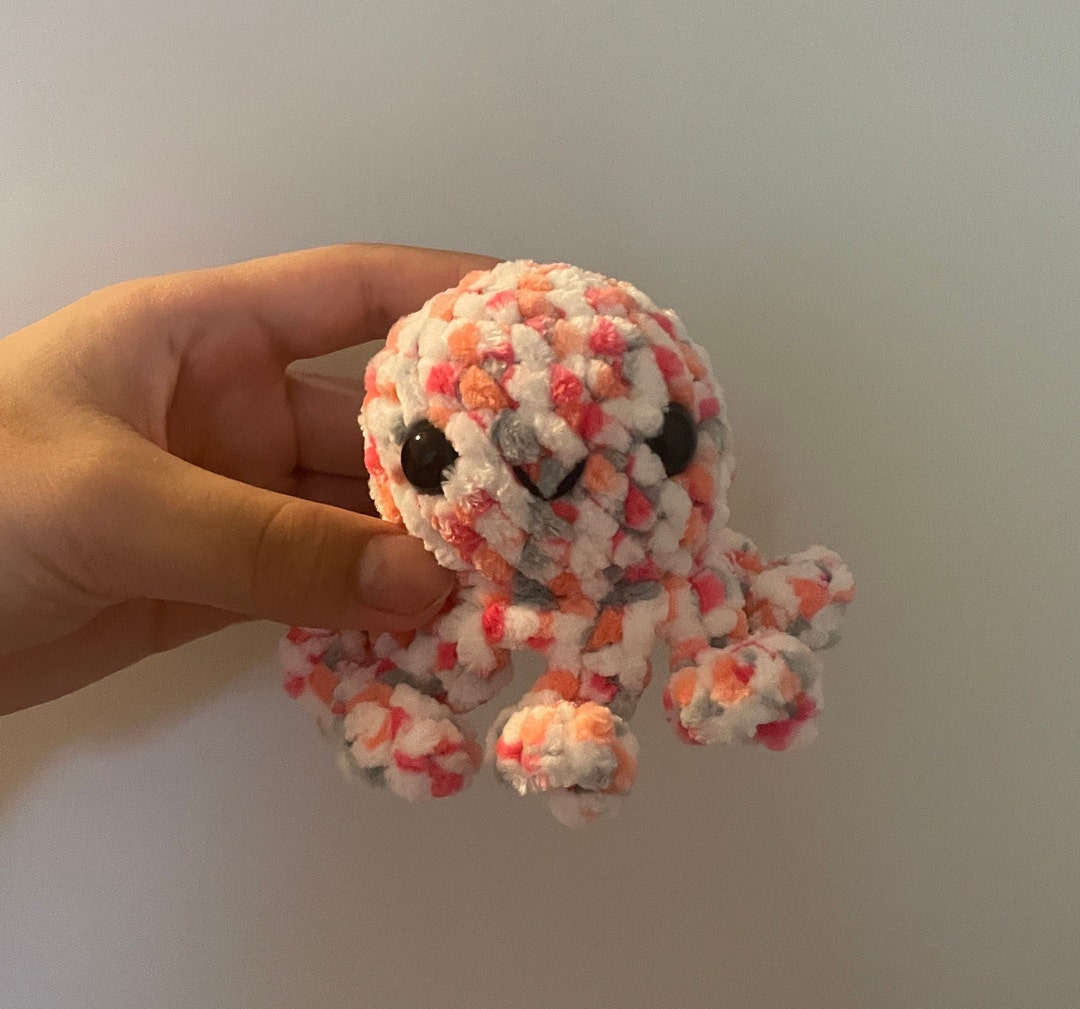 Crochet Mini Octopus Plush - Etsy