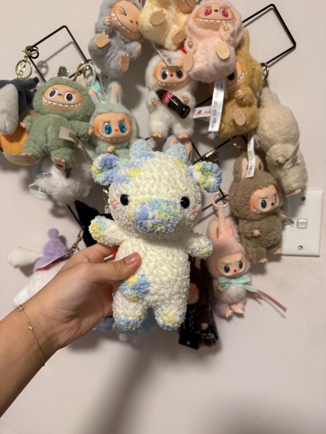 Crochet Fluffy Blue Cow Plush - Etsy