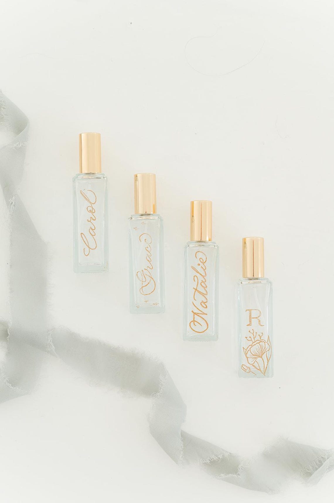 Engraved Perfume Bottles | Refillable Perfume Bottle | Bridesmaids Gift ...